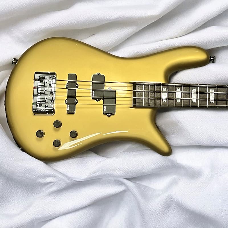 Spector Euro 4 Classic Gold/Rosewood *IN STOCK* | Reverb