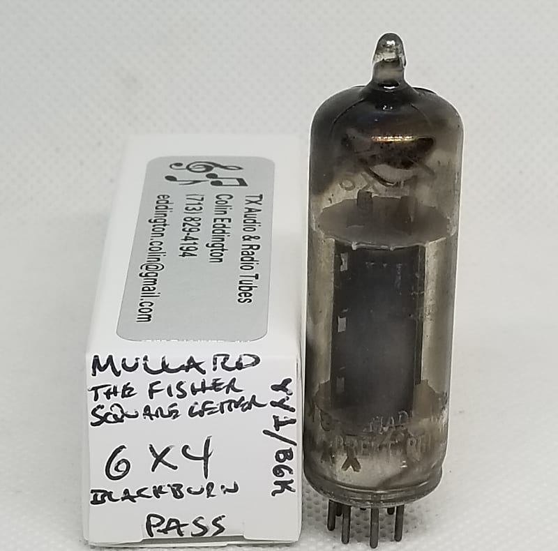 Mullard 6X4 NOS Fisher Rectifier Blackburn 6X4 | Reverb