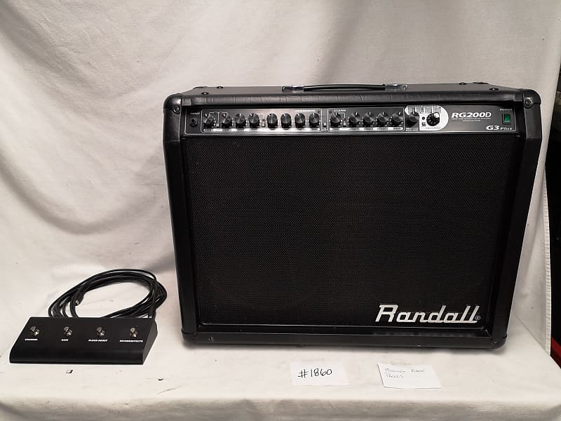 Randall RG200DG3 G3 Series Guitar Combo Amp With Foot Switch | Reverb
