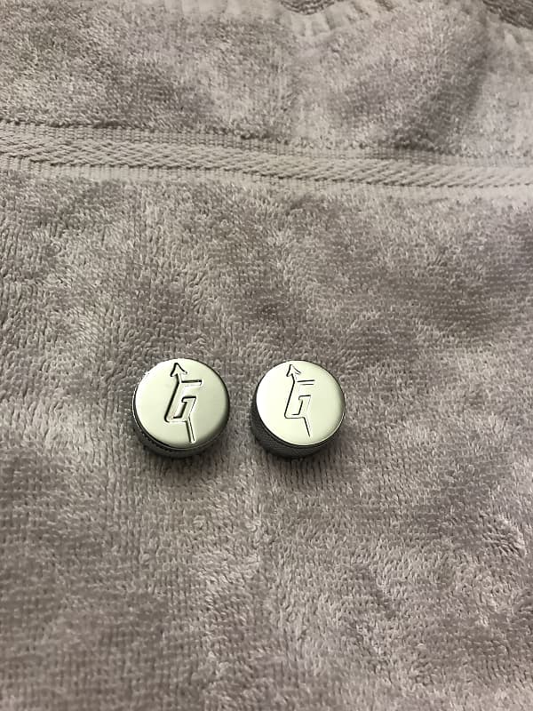 Gretsch Tone/Volume control knobs Set of 2 Chrome | Reverb