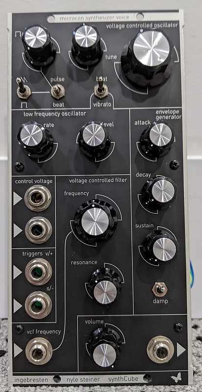 Steiner Microcon Synthesizer Voice analog synth module | Reverb