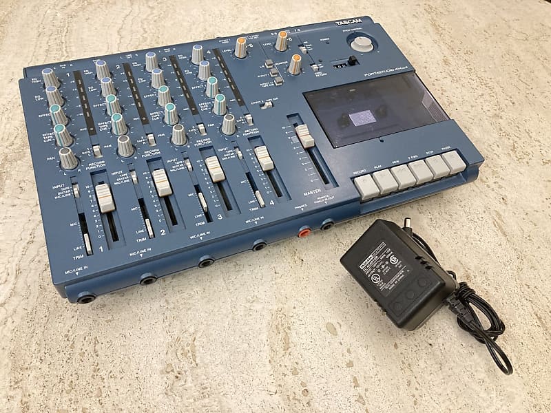 TASCAM PORTASTUDIO 414MKII 4-Track Cassette Tape Recorder w/ | Reverb