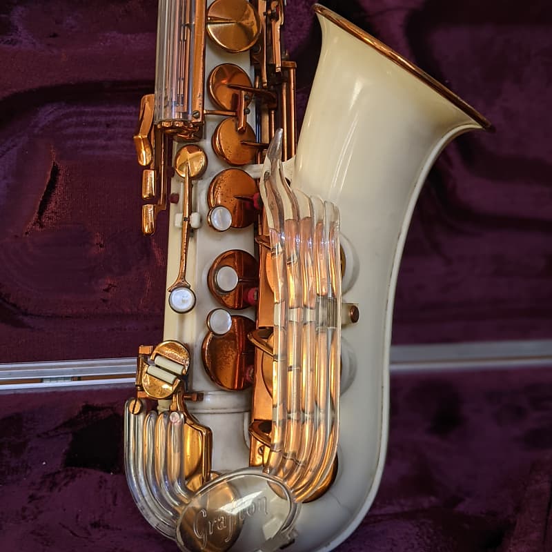 Grafton Plastic Alto Saxophone 1960's Acrylic Sax | Reverb