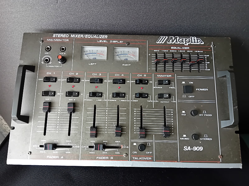 Maplin SA909 Stereo mixer/equaliser | Reverb UK