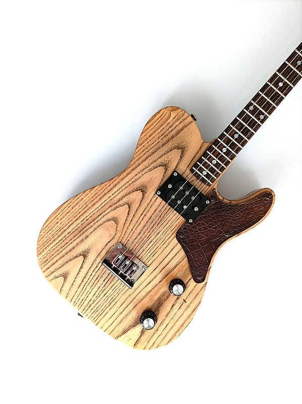WornWood 3-string handmade Mini Telecaster Guitar CBG with | Reverb