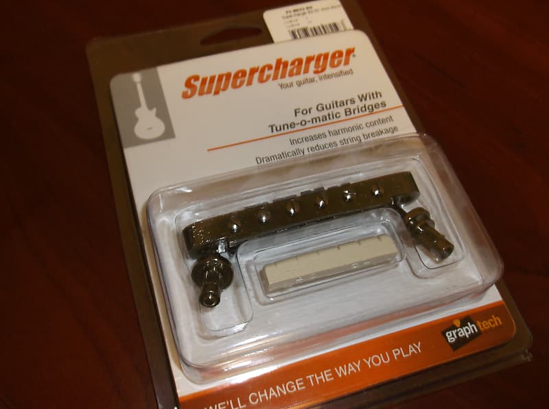 Graph Tech 4mm Tunematic Supercharger NV Kit, #PX-8843-BN | Reverb UK
