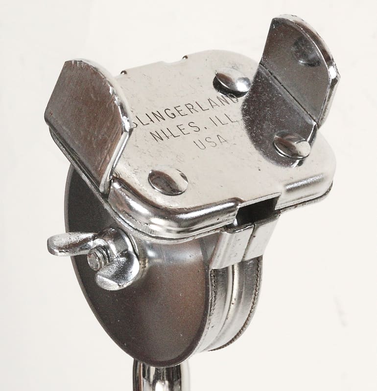 RARE Slingerland Clip Style Double Tom Floor Stand, Red Label | Reverb