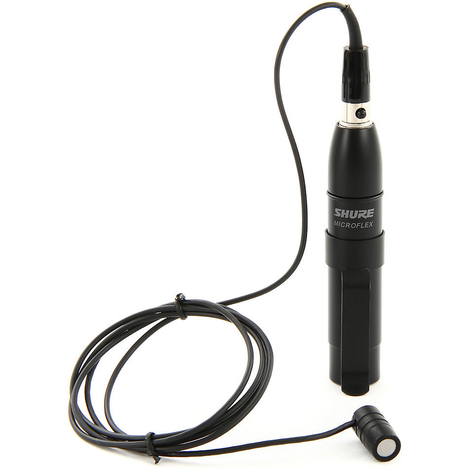 Shure MX184 Microflex Supercardioid Condenser Lavalier Mic | Reverb