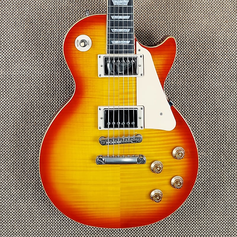 2017 Epiphone Les Paul - MEGA FLAME - Seth Lover Pickups - | Reverb