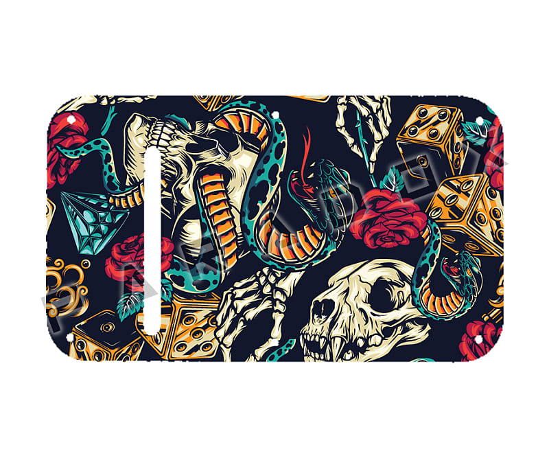 Custom Pickguard For 1980's Peavey Nitro, Vandenberg Spring | Reverb