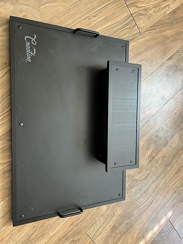 Creation music company Pedalboard 24”x16” with soft case and | Reverb