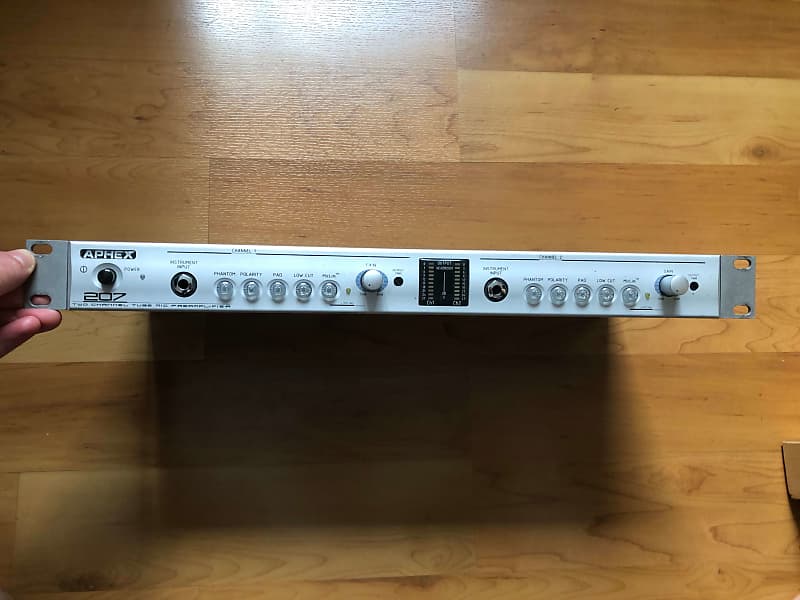 Aphex 207 Two Channel Tube Mic Preamp | Reverb UK