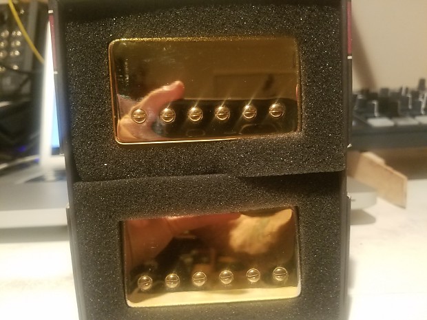 Ibanez ACH Humbucker Pickups gold | Reverb