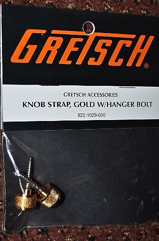Gretsch Knob Strap Gold W/Hanger Bolt 2-Pack | Reverb