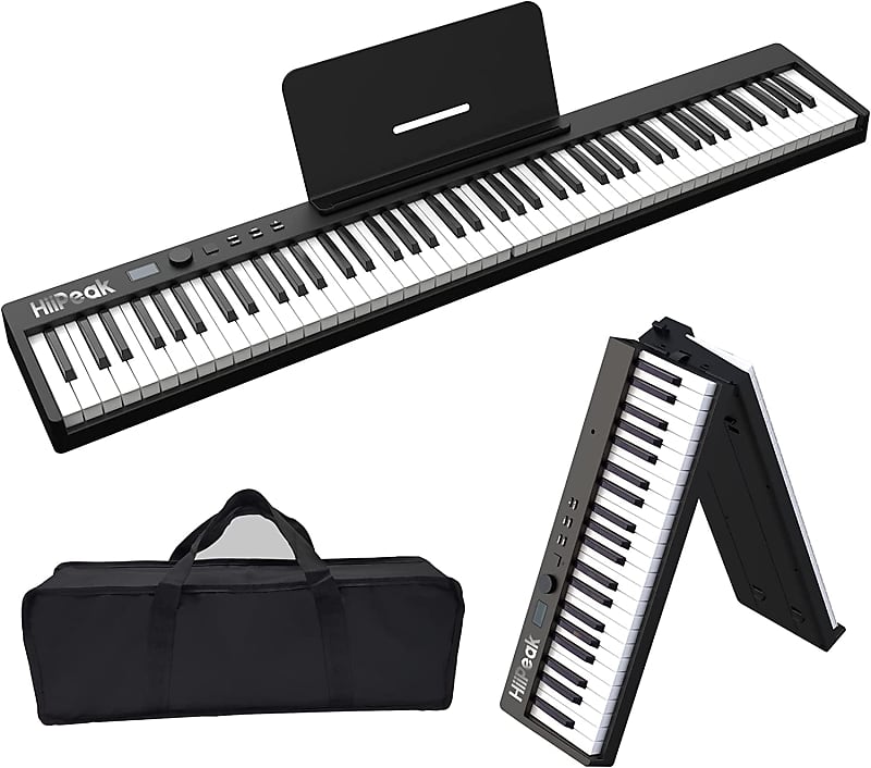 Digital Piano Pyle 61 Keys Electric Keyboard Piano, Kids Music Keyboard With Stand For Beginners ...