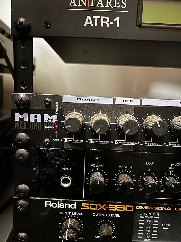 MAM VF-11 11 Band Analog Vocoder 1U Rack Mount Voice / Signal | Reverb