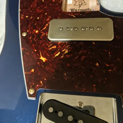 Warmoth Jazzcaster 2021 Spectra Blue ::LOADED BODY ONLY:: | Reverb