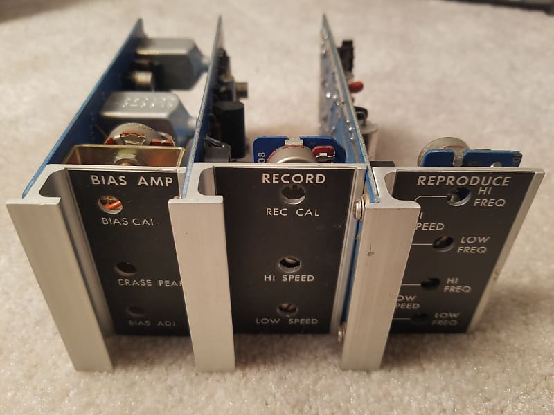 Ampex 440B Reel To Reel Bias/Record/Reproduce Card Set 1970's | Reverb