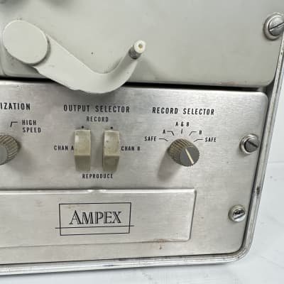 Vintage 1963 Ampex PR-10 Reel to Reel Tape Recorder | Reverb