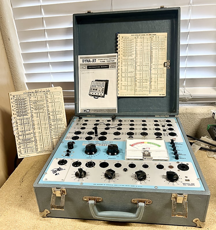 Vintage B&K Model 707 Dyna-Jet Mutual Conductance Vacuum Tube | Reverb