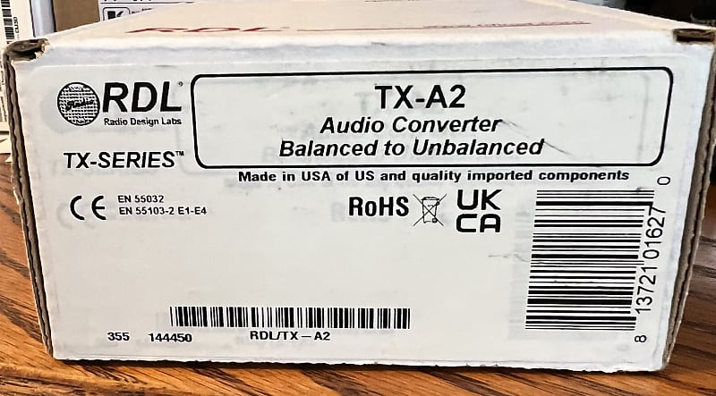 RDL TX-A2 2022 Black | Reverb