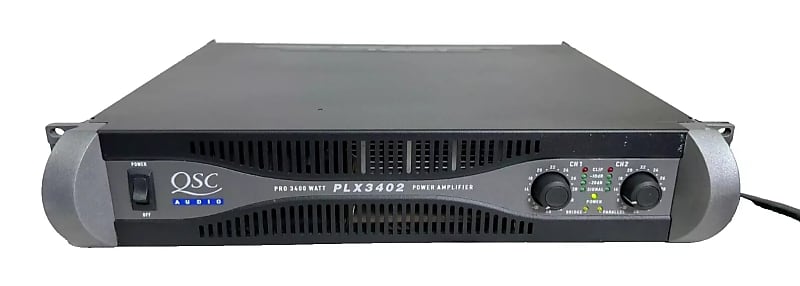 QSC PLX3402 Power Amp 3400W @ 4Ohms, 2200W @ 8Ohms #315 (One) | Reverb