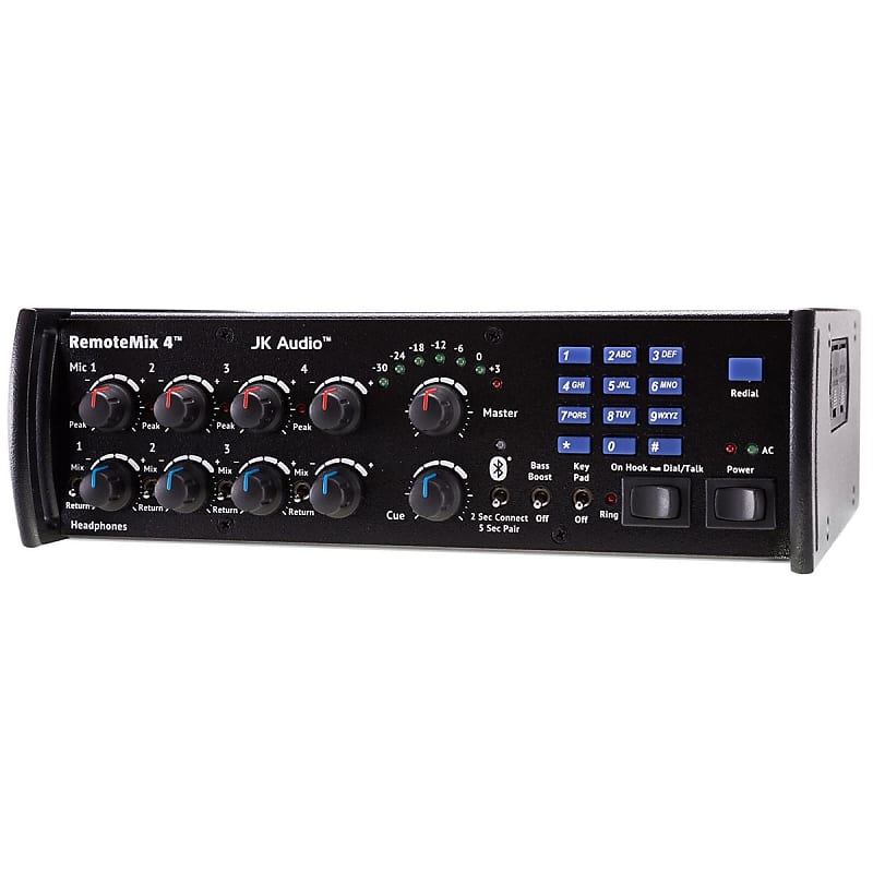 JK Audio RemoteMix 4 Portable Broadcast Mixer with Phone Line | Reverb