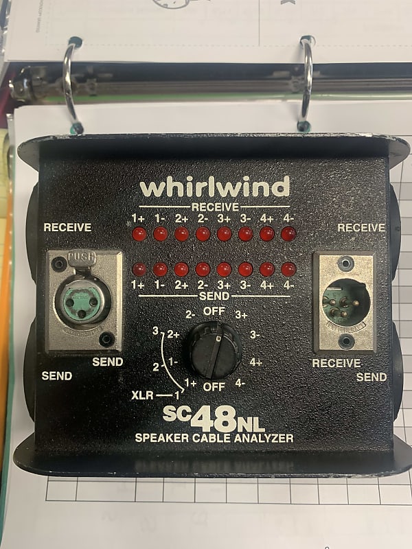 Whirlwind Whirlwind SC 48 NL Speaker Cable Analyzer | Reverb