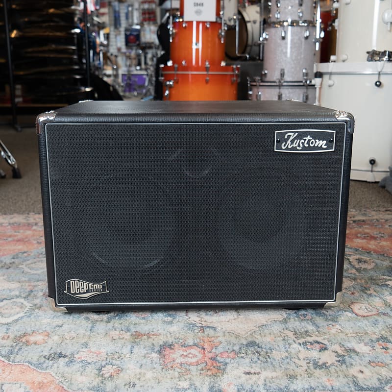 Kustom Deep End Series Deep210 2x10" Bass Cabinet | Reverb