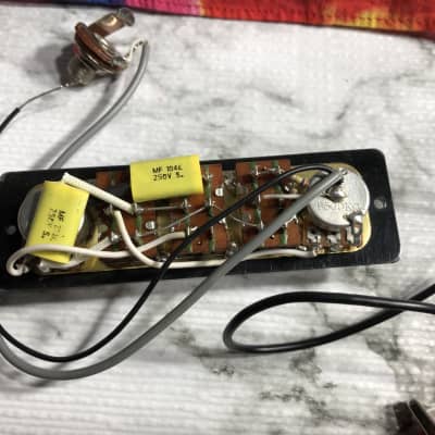 Hofner HCT Bass Pickups Control Panel | Reverb