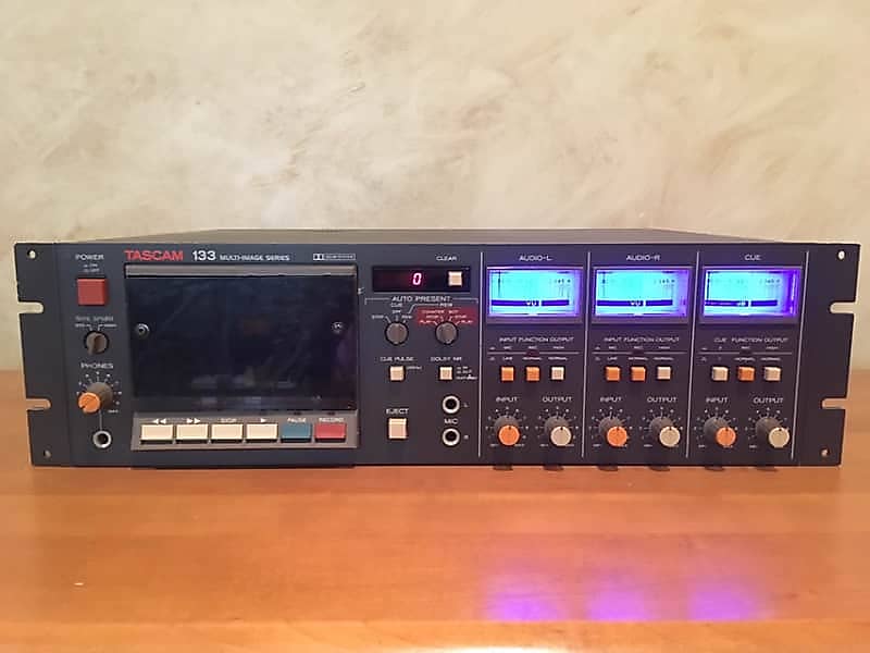 TASCAM 133 Vintage Cassette Tape Recorder with XLR I/O - | Reverb