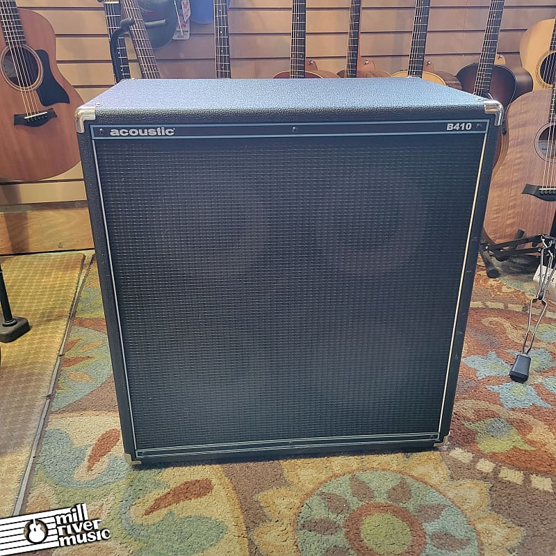 Acoustic B410 4x10" Bass Cabinet Used | Reverb