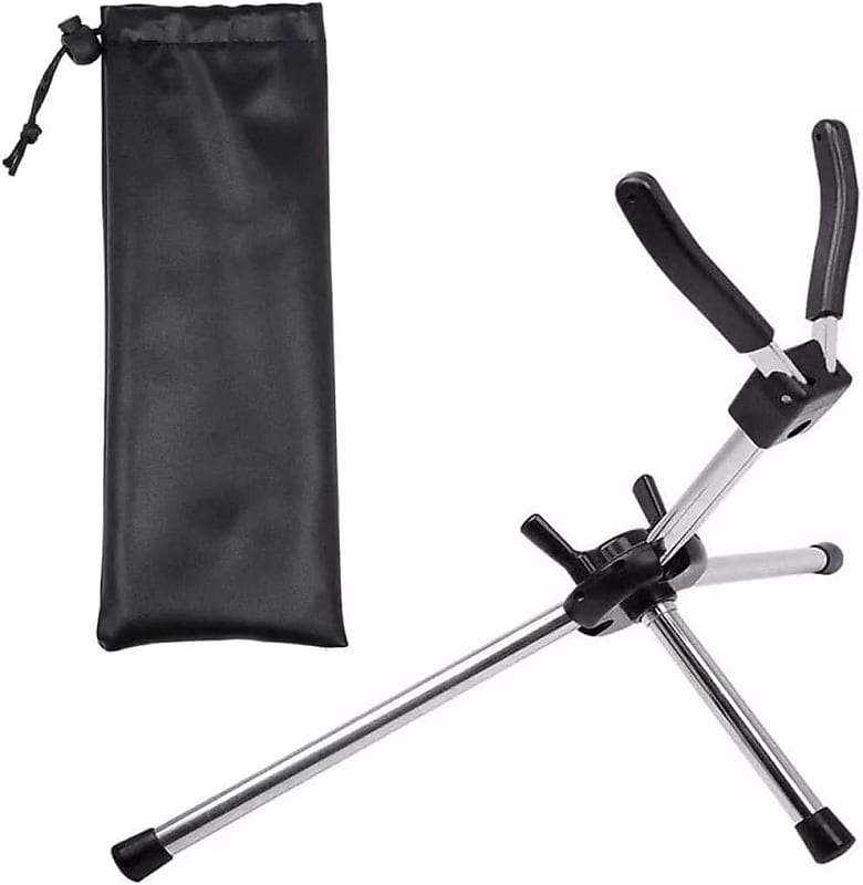 Slade Foldable Portable Alto Tenor Soprano Saxophone Stand | Reverb