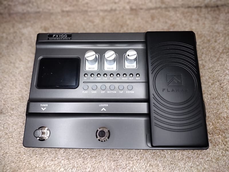 Flamma Fx100 Guitar Effects Pedalboard | Reverb