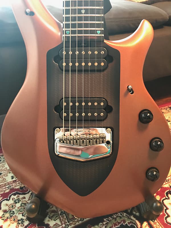 Ernie Ball Music Man Majesty 2015 Copper Fire | Reverb