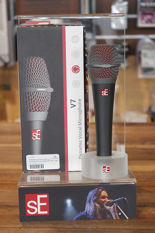 sE Electronics V7 Dynamic Microphone - Black | Reverb