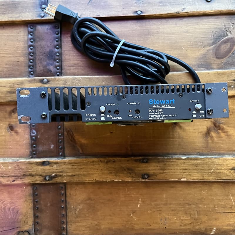 (16722) Stewart Audio PA-50B 100w Power Amplifier | Reverb