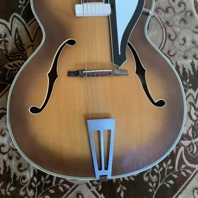 Musima 1655 TA Early 1960s Sunburst | Reverb France