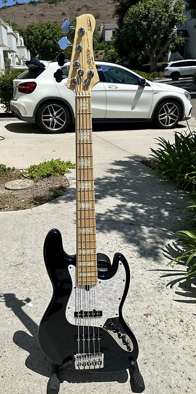 Corona MD5 String Bass 2016 - Black Pearl w/Blue flake | Reverb