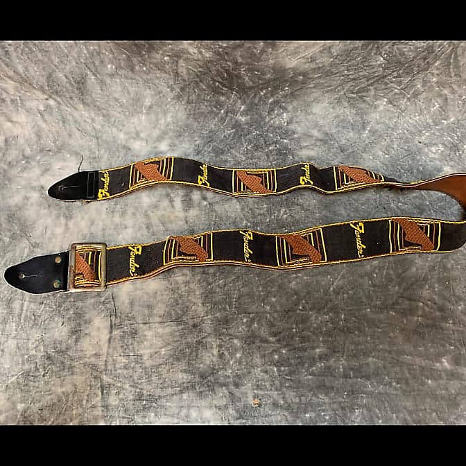 Fender strap monogram vintage Telecaster, Stratocaster, | Reverb