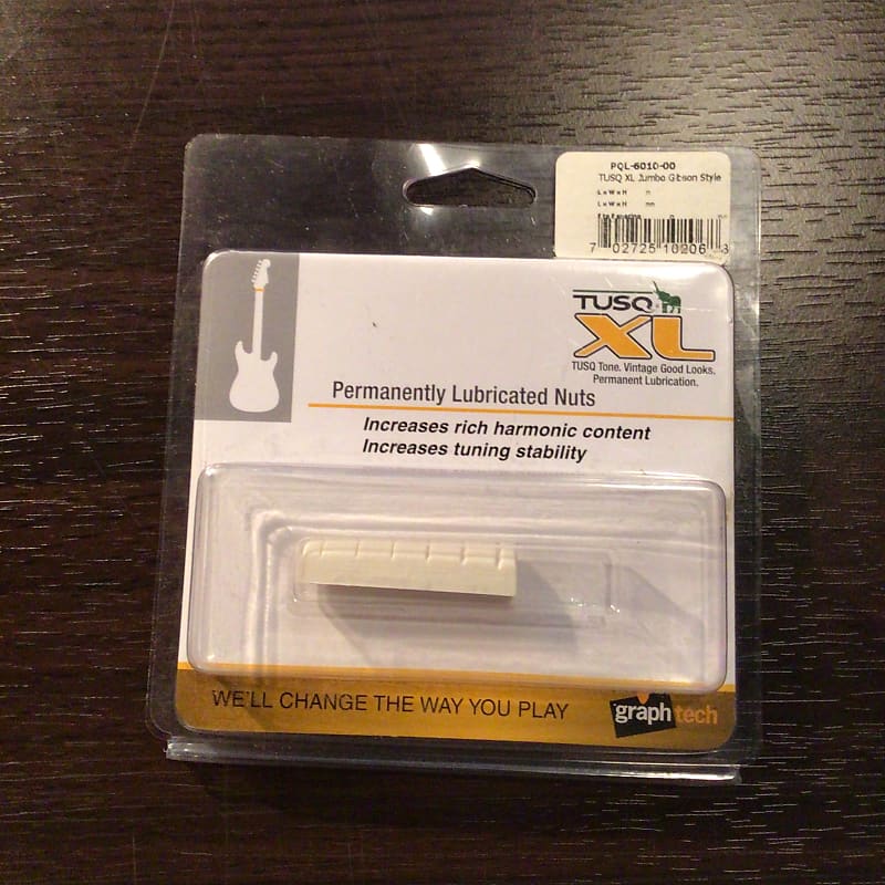 TUSQ XL Jumbo Gibson Style Permanently Lubricated Nut | Reverb