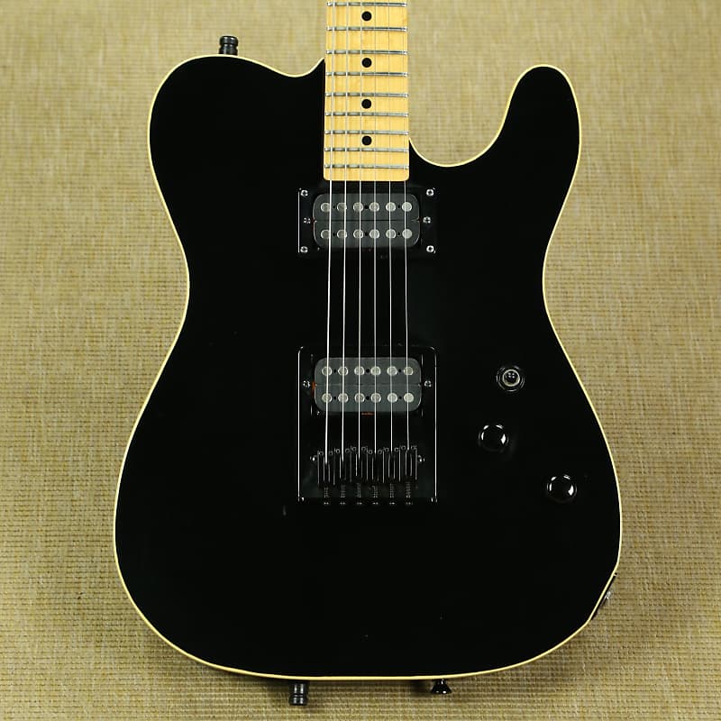 Schecter USA Custom Shop PT Telecaster - 1992 - Black | Reverb