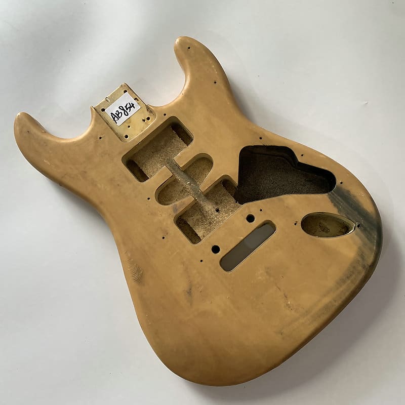 Solid Basswood Stratocaster Strat Style Guitar Body | Reverb