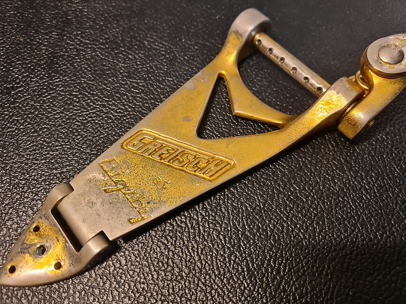 Vintage Gretsch Bigsby B6-G 1960 - Gold | Reverb