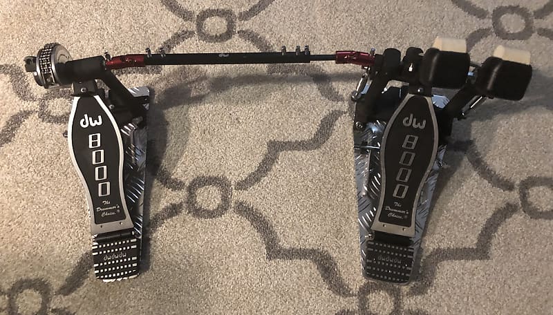 DW 8000 Double Bass Drum Pedal (Similiar features of the DW | Reverb