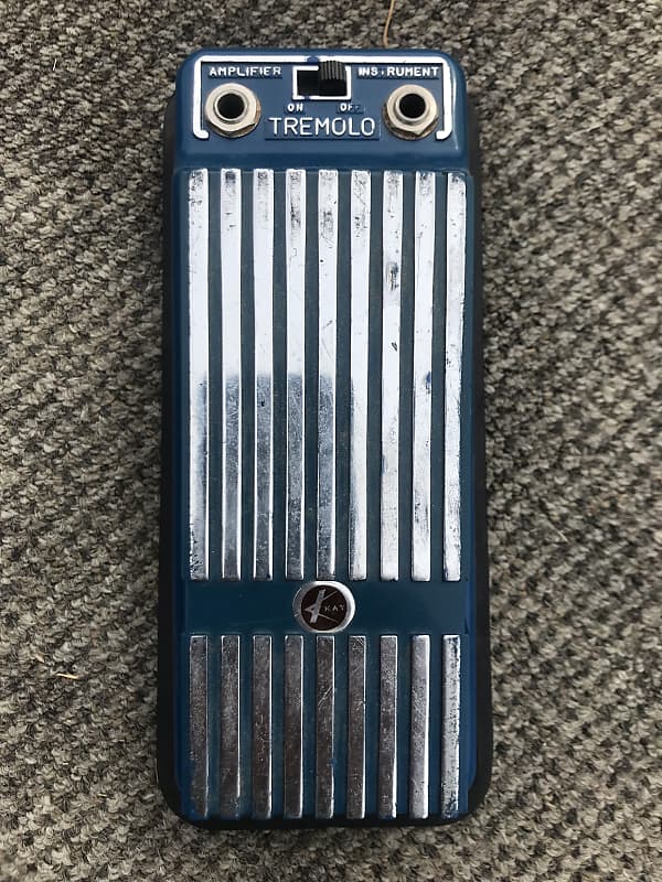 Kay Tremolo 60’s - Blue-Chrome | Reverb