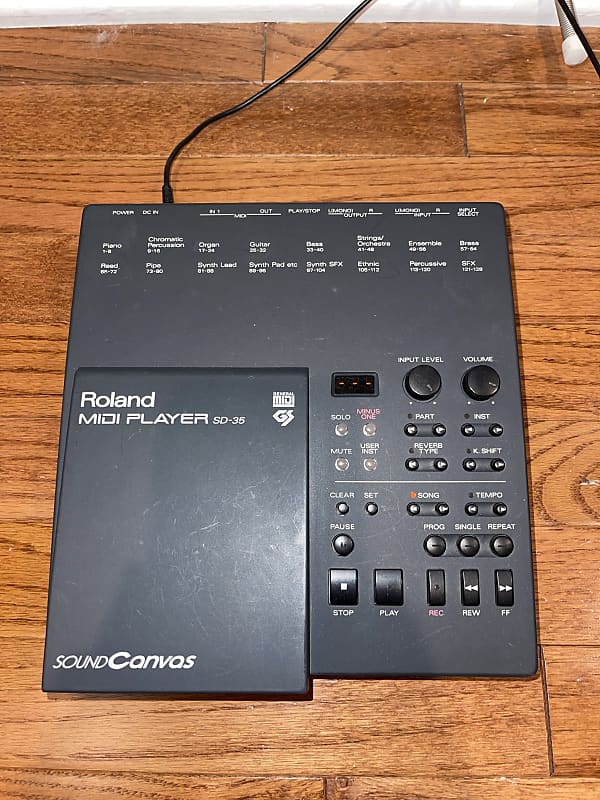 Roland MIDI Player SD-35 | Reverb