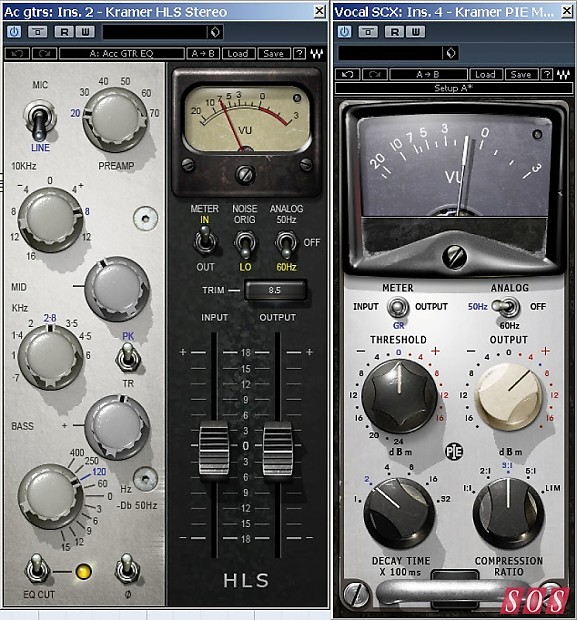 Waves Audio Kramer PIE Compressor | Reverb