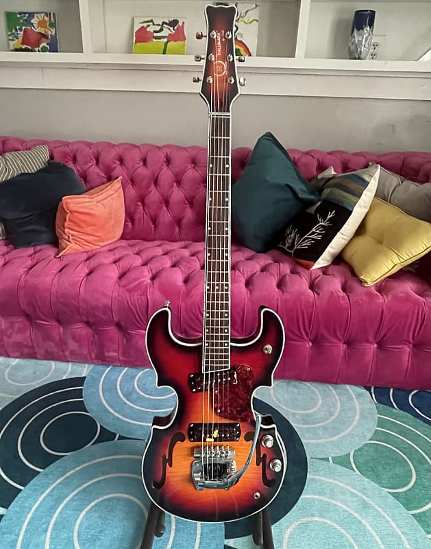 Hallmark Stradette 2022 - 3 Tone Sunburst Flame | Reverb