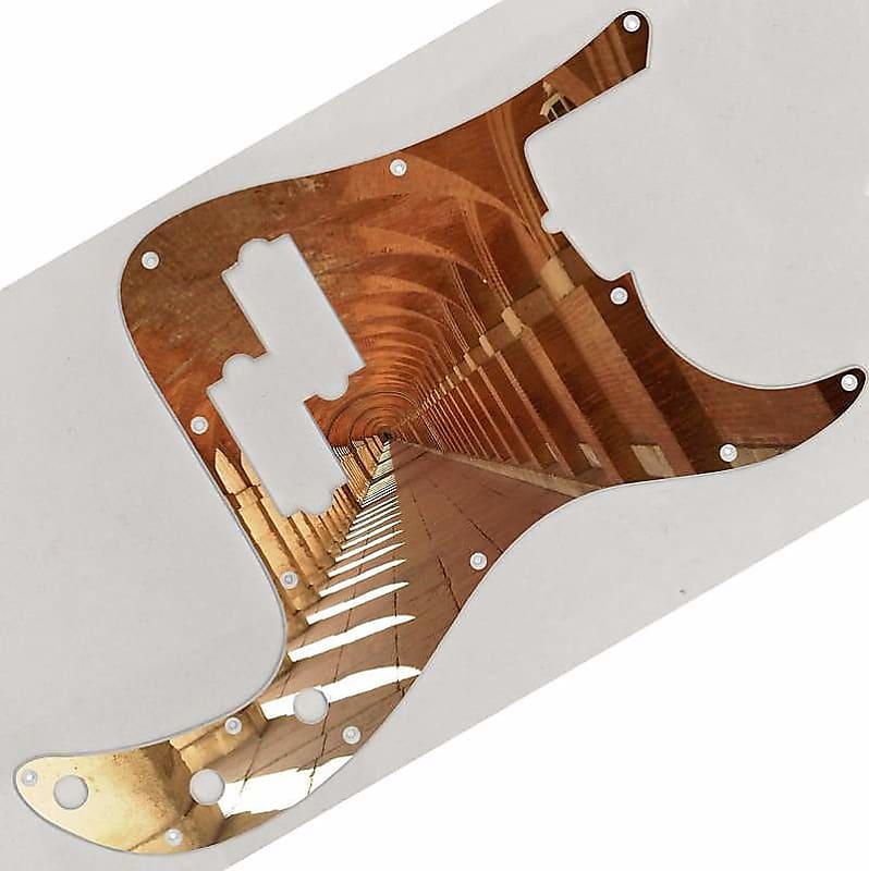 Graphical pickguard Fender Precision Bass (Pbass) Standard 13 | Reverb